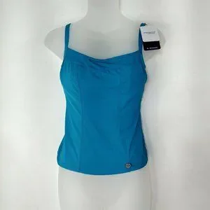 Panache | Swim | Panache Tankini Top Swimwear Anna Teal Color Size 3d ...